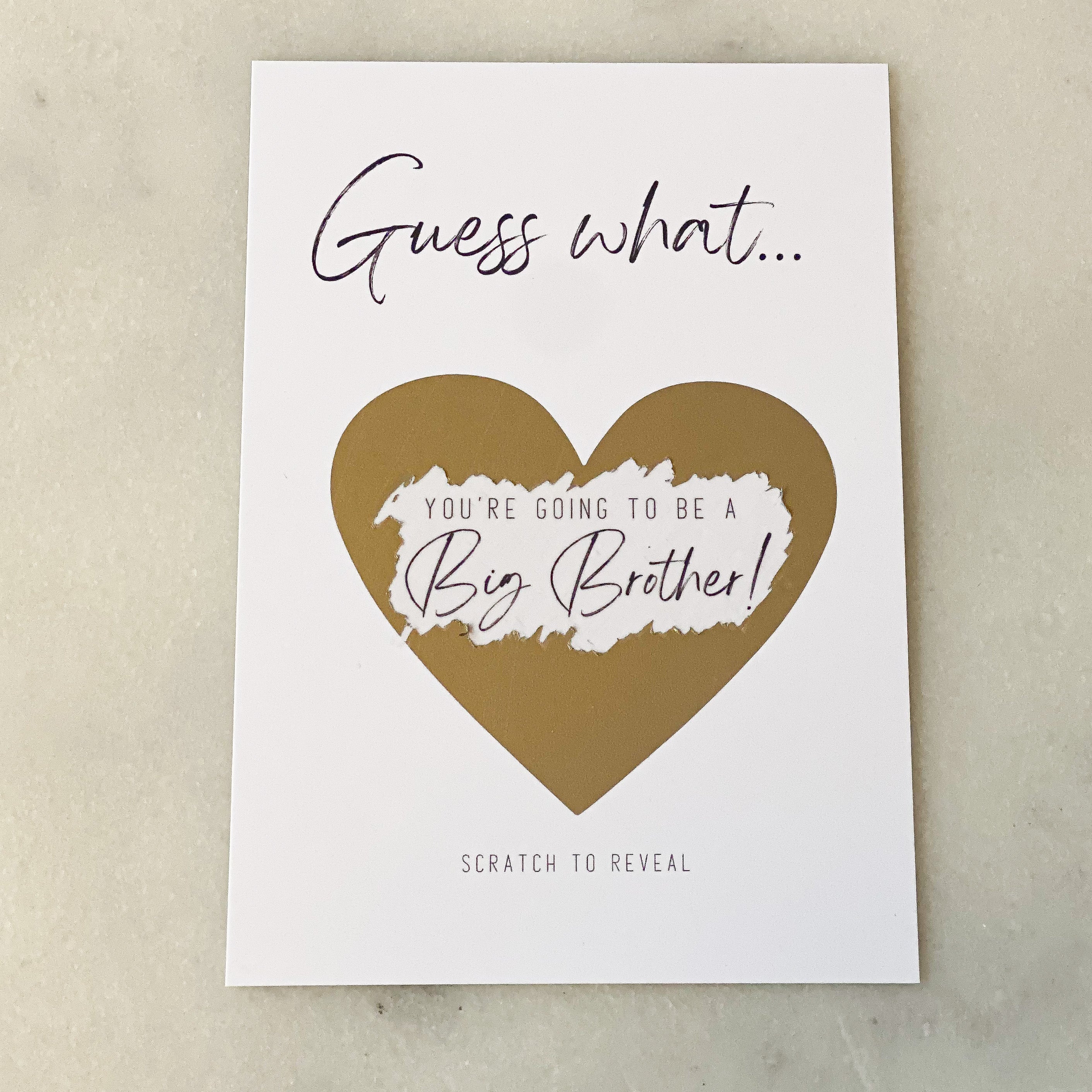 Big Brother card – Keepsake Baby Co